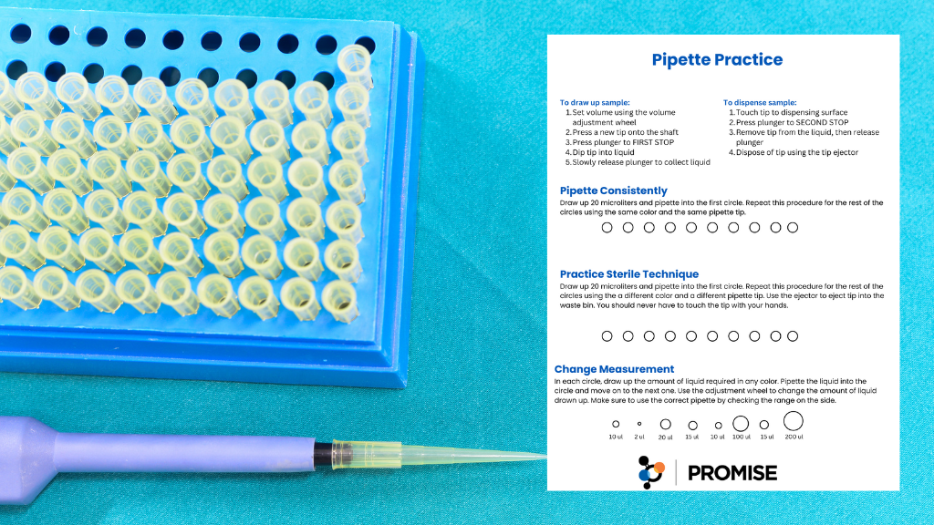 Pipette Practice|Printable|Sanford PROMISE